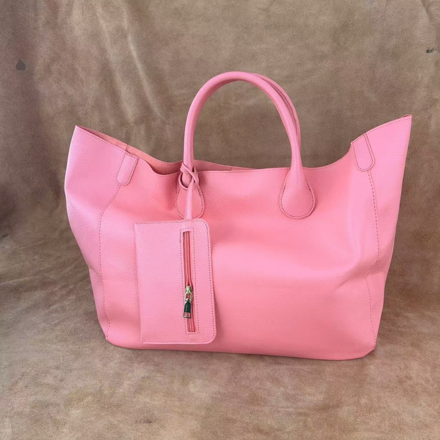 Women's large-capacity handbag, multi-color options, casual and simple ...