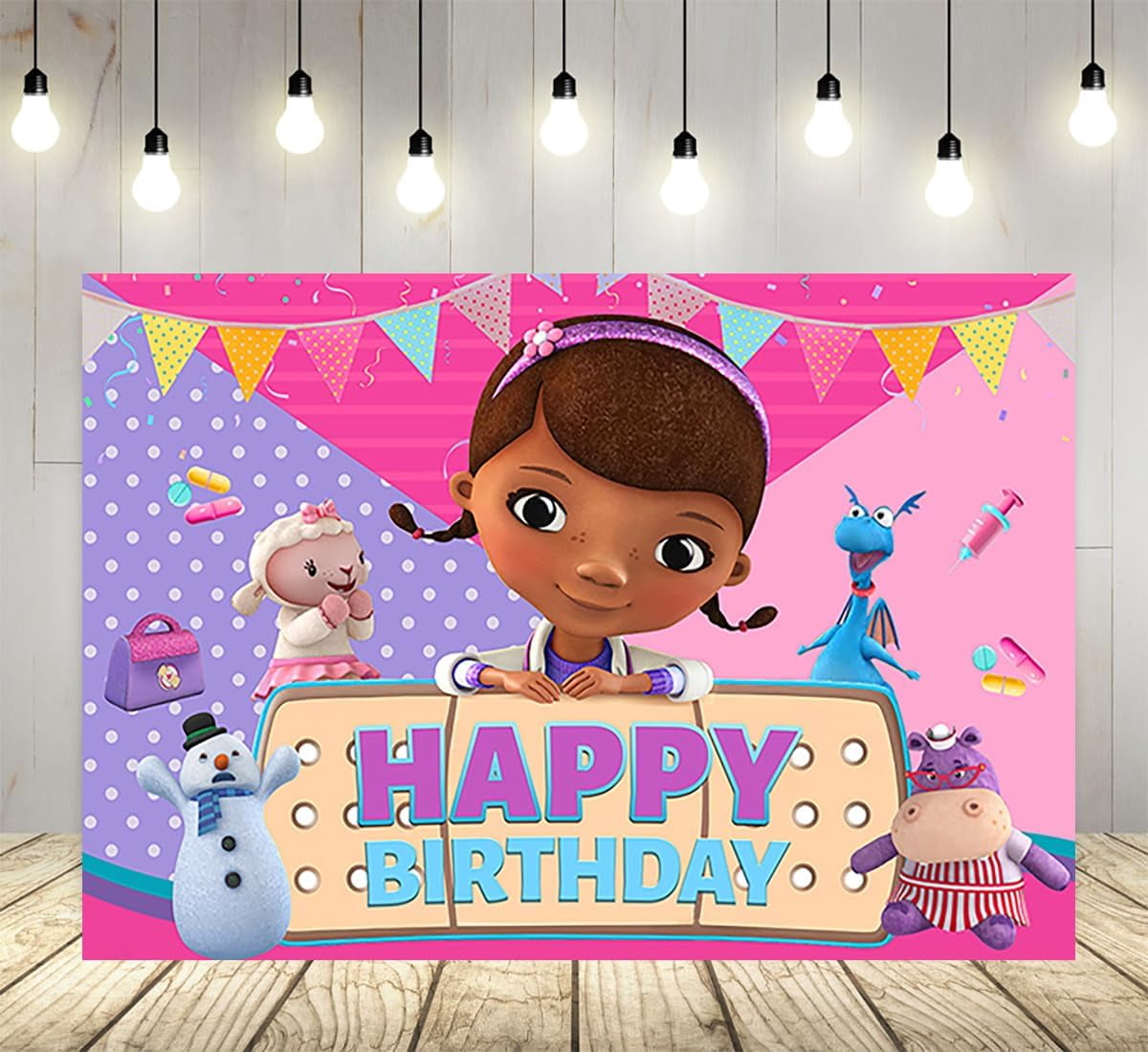 WomenDoctor Backdrop for Birthday Party Supplies, 8x4ft Doc Photo ...