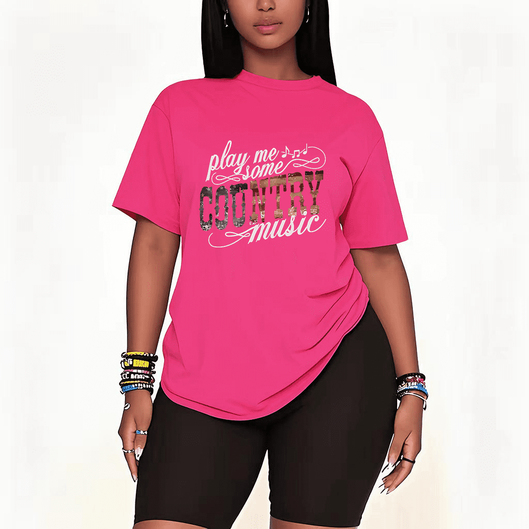 Womens 2 Piece Oversized Lounge Outfit Casual Summer Sets Country Music ...