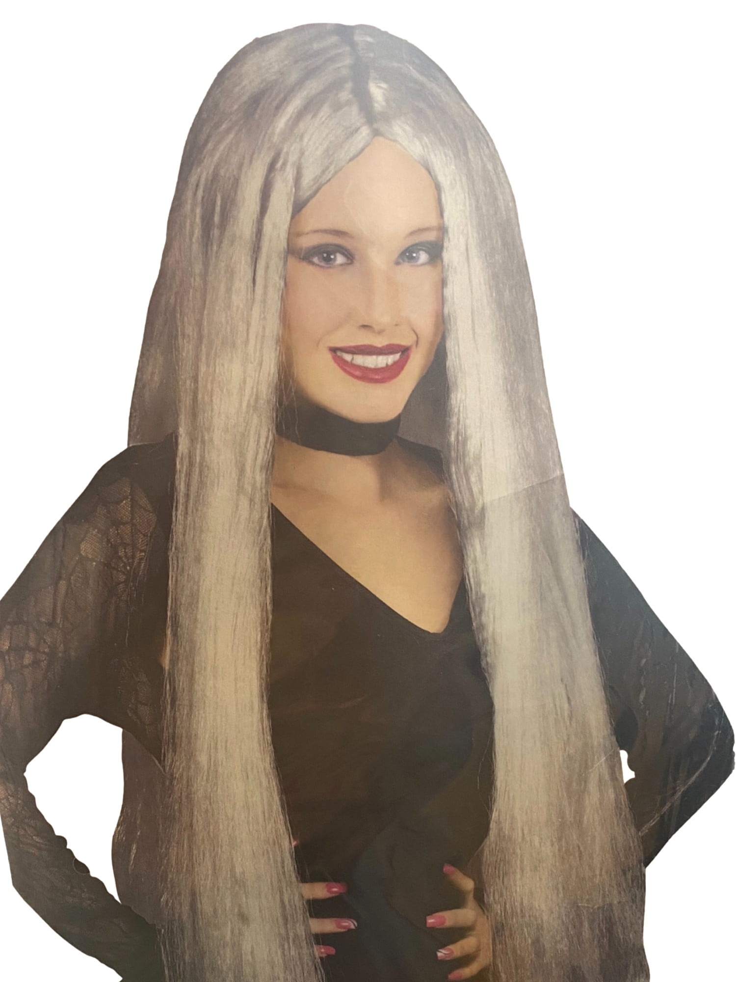 Long Silver Wig