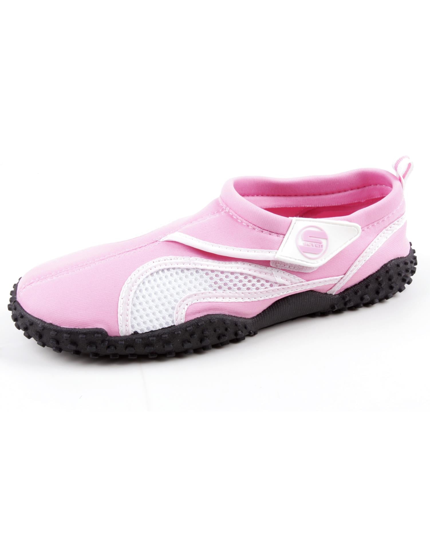 Womens Aqua Sock Wave Water Shoes- Waterproof Slip-Ons for Pool, Beach ...