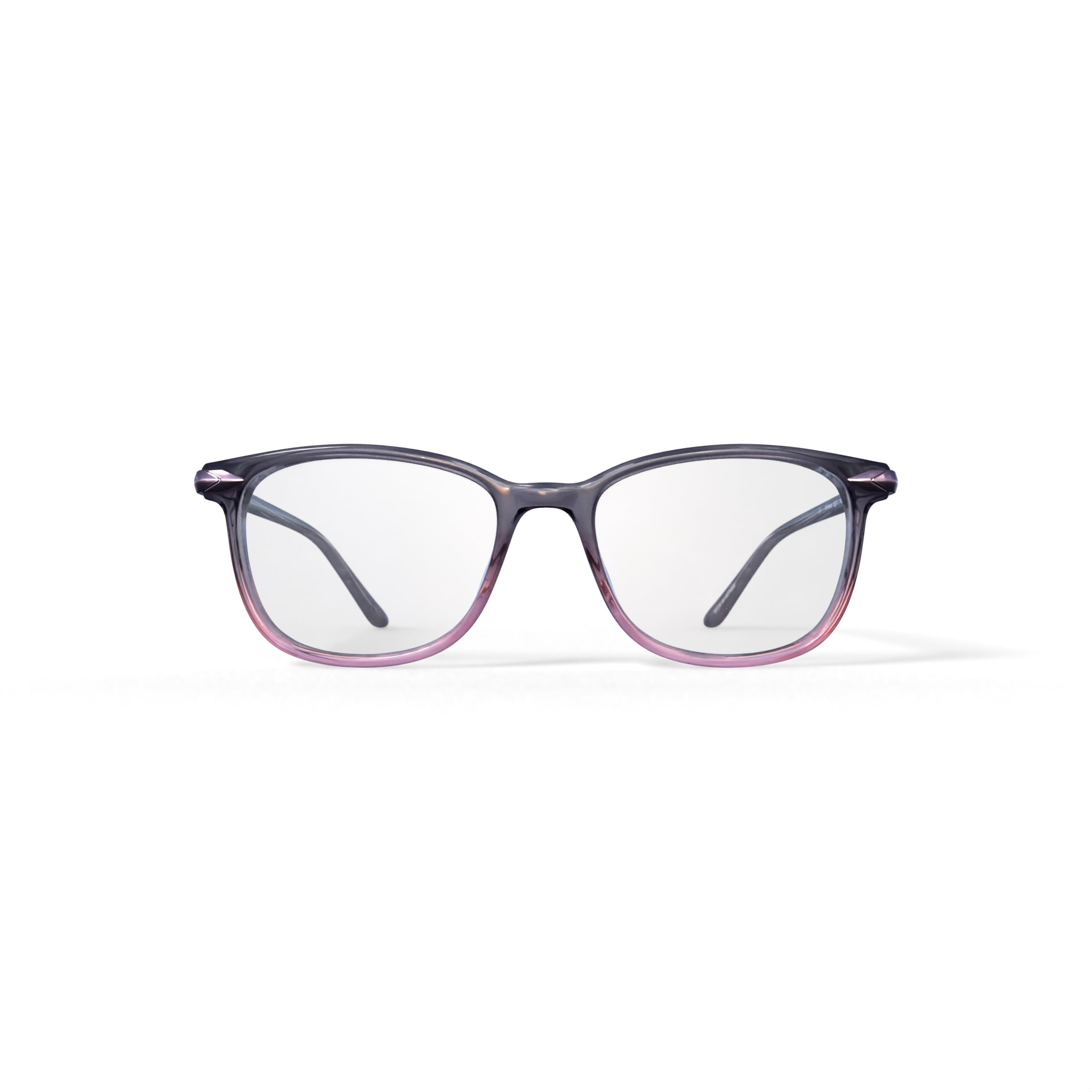 Walmart Women's Arielle Square Prescription Eyeglasses with Case, Gray ...