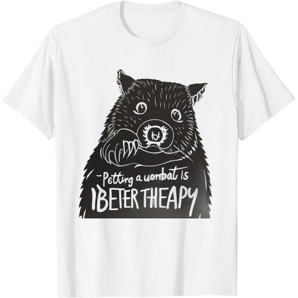 Womens Australian Wombat Cute Marsupial Wombats Australia Wildlife T ...