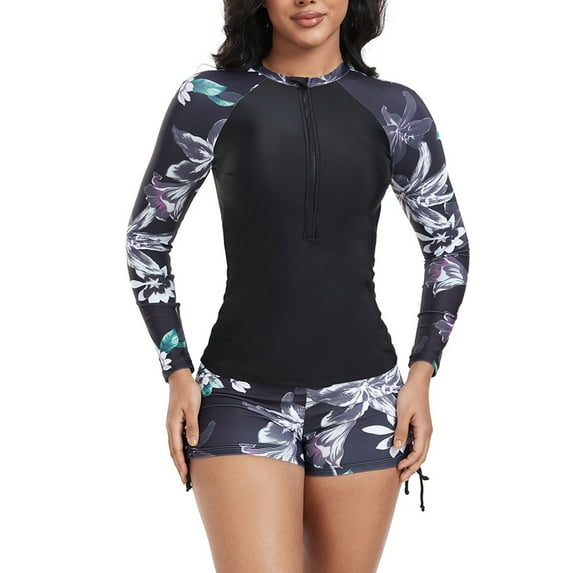 Womens Bathing Suits Tankinis Fresh Printed Quick Drying Strap Bikini ...