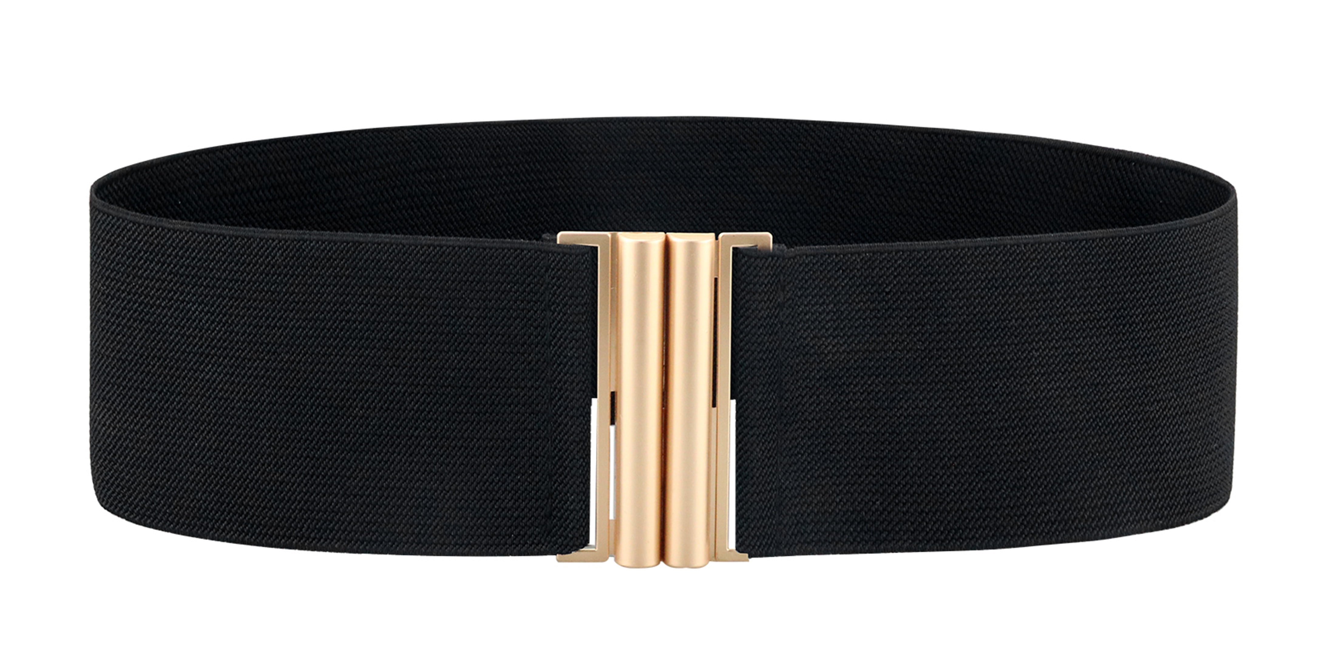 Womens Adjustable Large Stretch Belt, Wide Elastic Vintage Plus Cinch ...