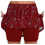 Womens Bermuda Shorts Skorts High Waist Skirt Sports Skorts New Summer ...