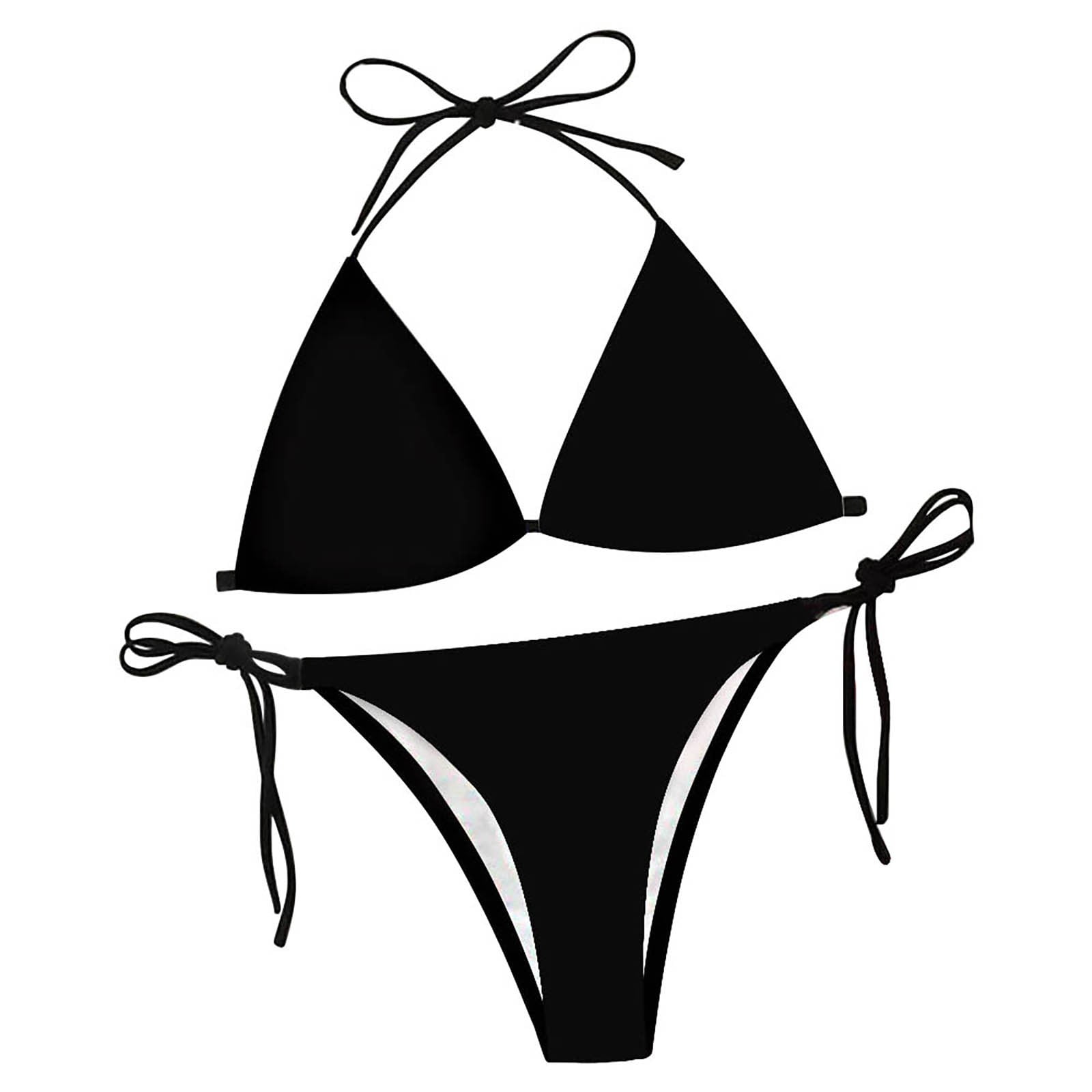 Womens Bikinis Womens Sexy Swimsuit With Strap Printed Bikini Beach Split Swimsuit Summer Beach