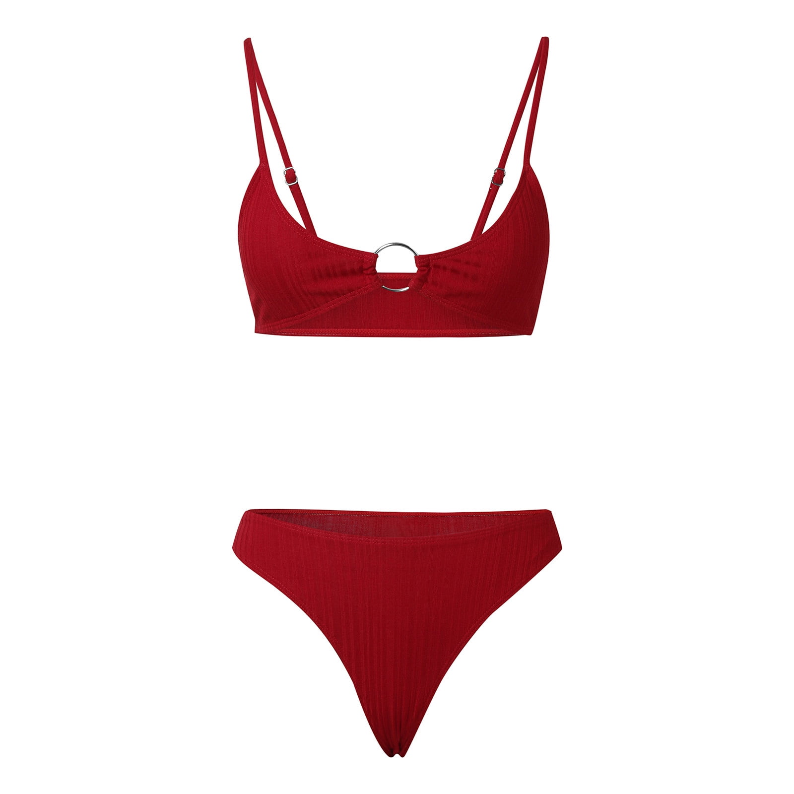 Womens Bikinis Womens Three Point Swimwear Summer Two Piece Swimsuit