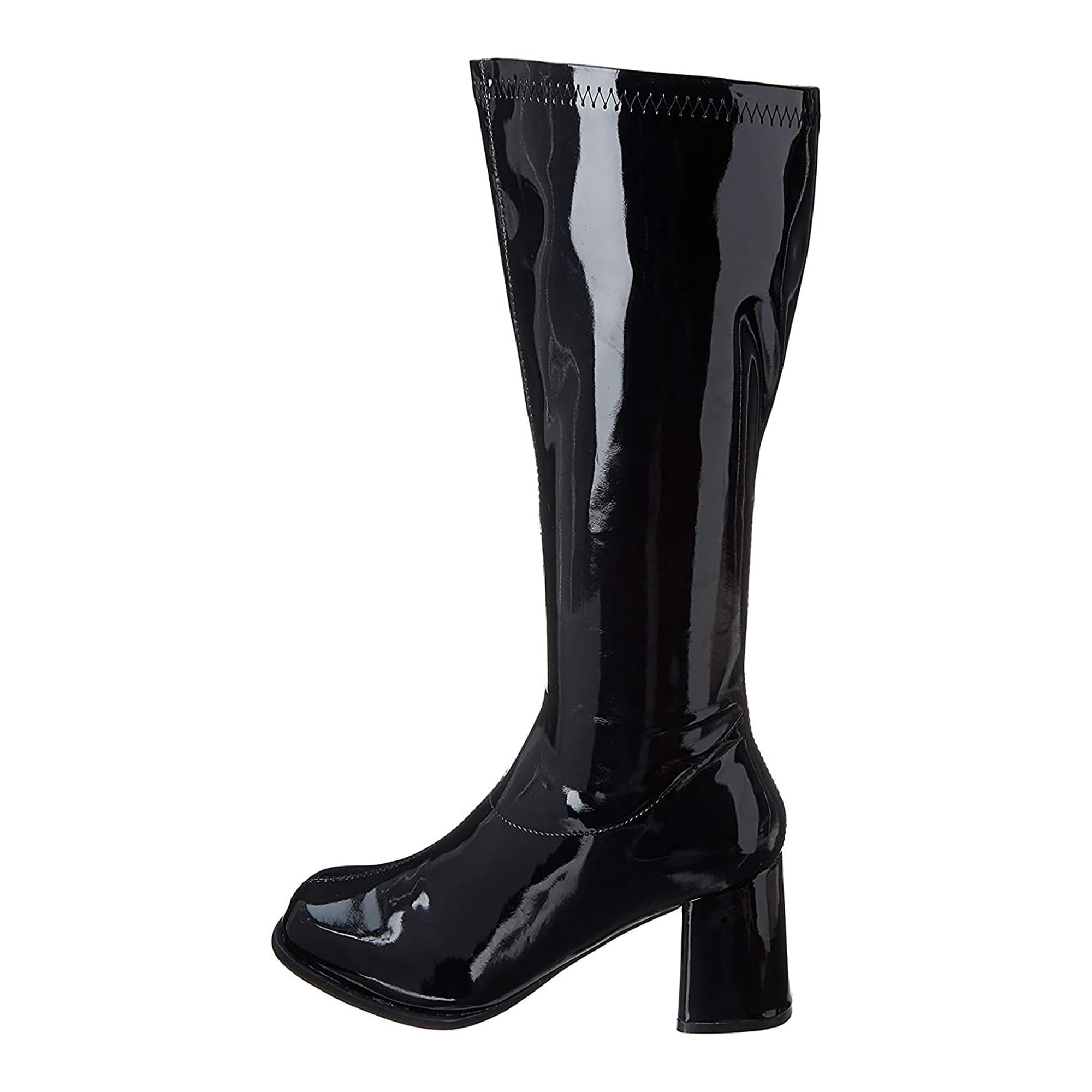 Womens Black Gogo Boots - Walmart.com