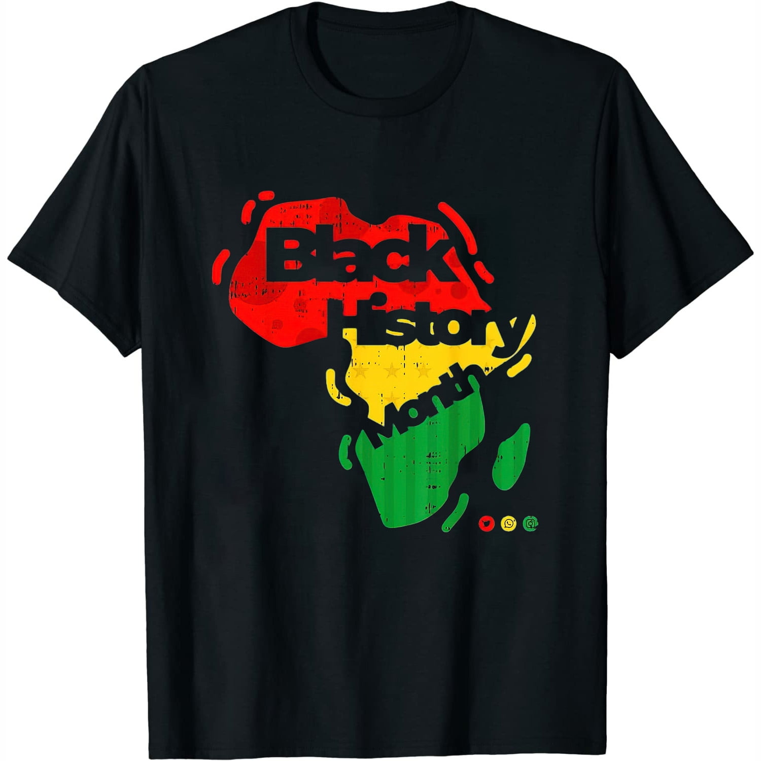 Womens Black History Month Cool Blm Melanin Pride Pan African Map T ...