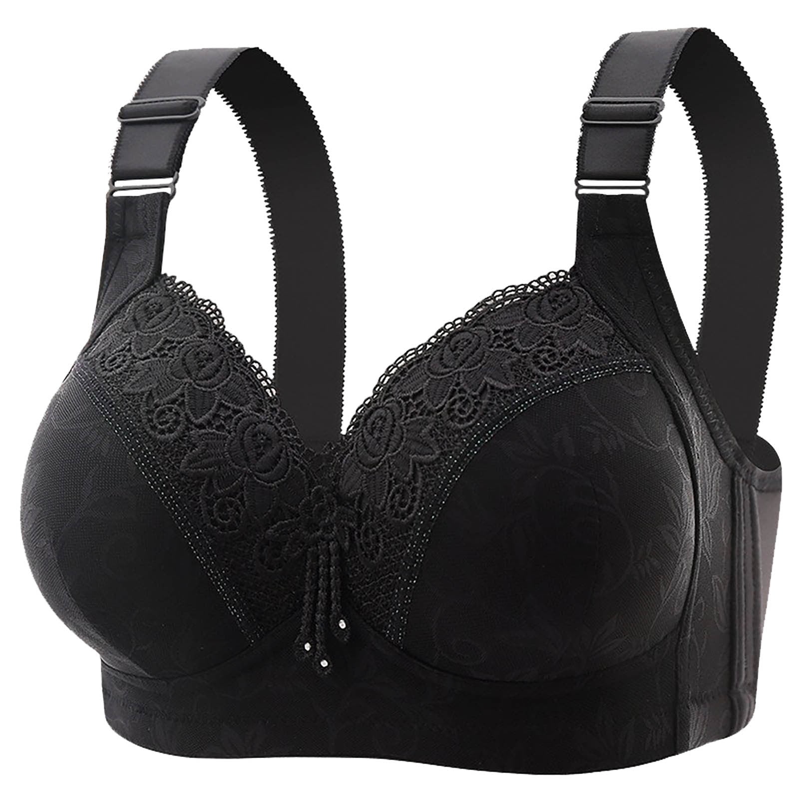 Viikei Womens Bras No Wire Womens Bras Clearance Woman's Embroidered ...