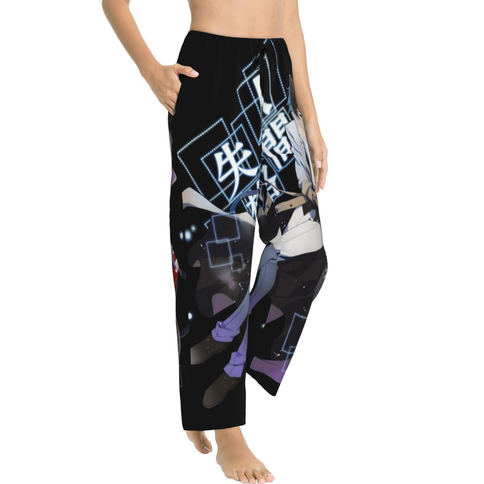 Womens Bungo Stray Dogs Dazai Osamu Pajama Pants Soft Lightweight ...