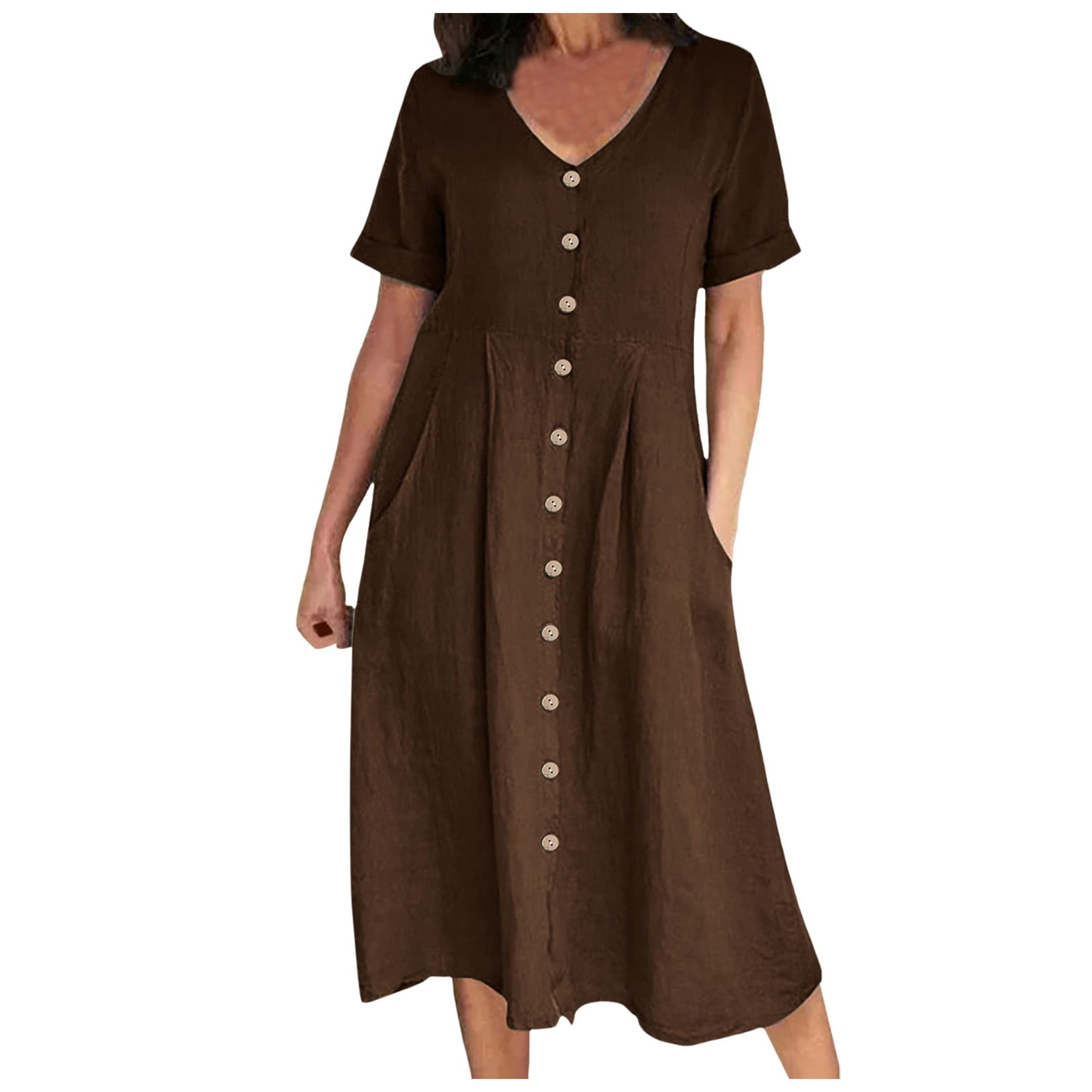 Womens Button Up Shirt Dress,Womens Fashion Button Up Shirt Dress ...