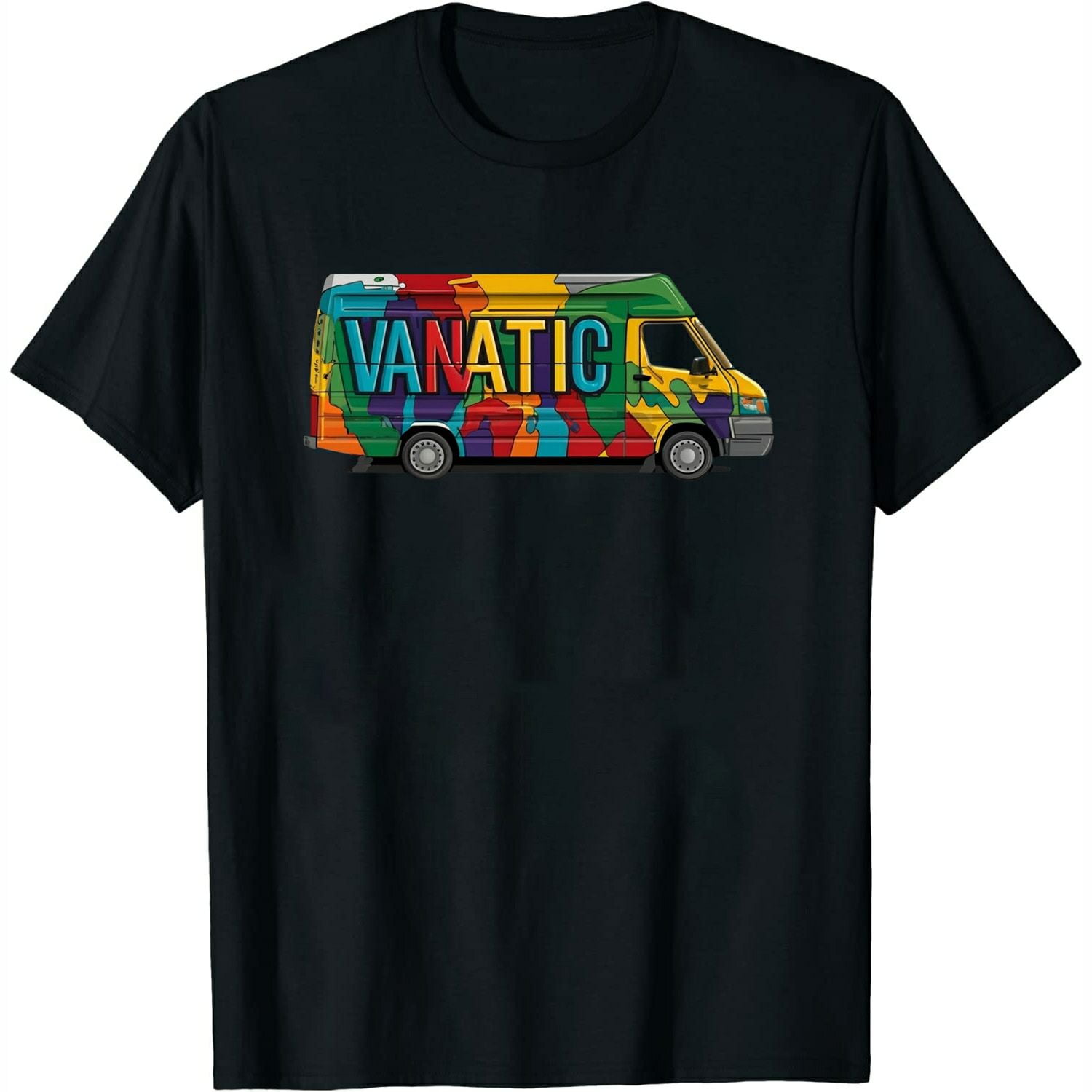 Womens Camper Van Travel Life Is Vantastic - Traveler Vanlife Raglan Baseball Shirts Black ...