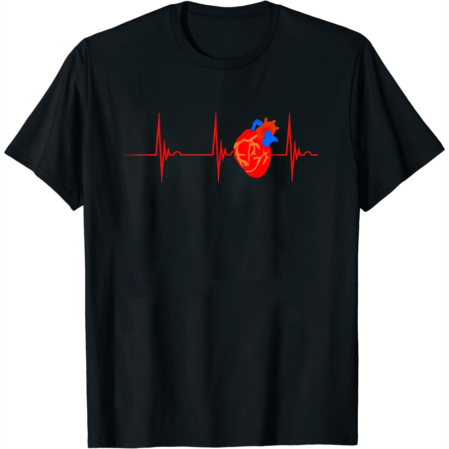 Womens Cardiology Anatomy Heart Rhythm EKG Pulse Cardiac Nursing Short ...