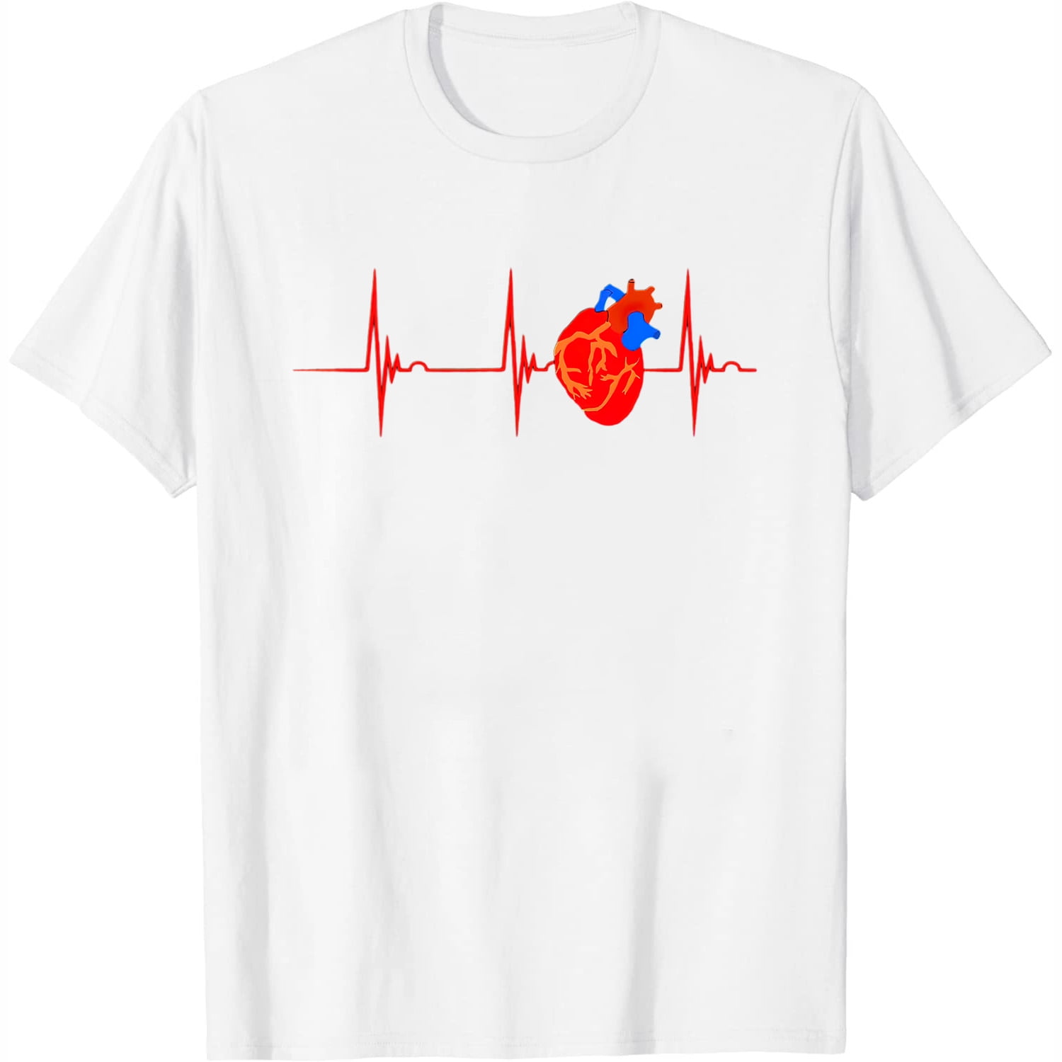 Womens Cardiology Anatomy Heart Rhythm EKG Pulse Cardiac Nursing Short ...