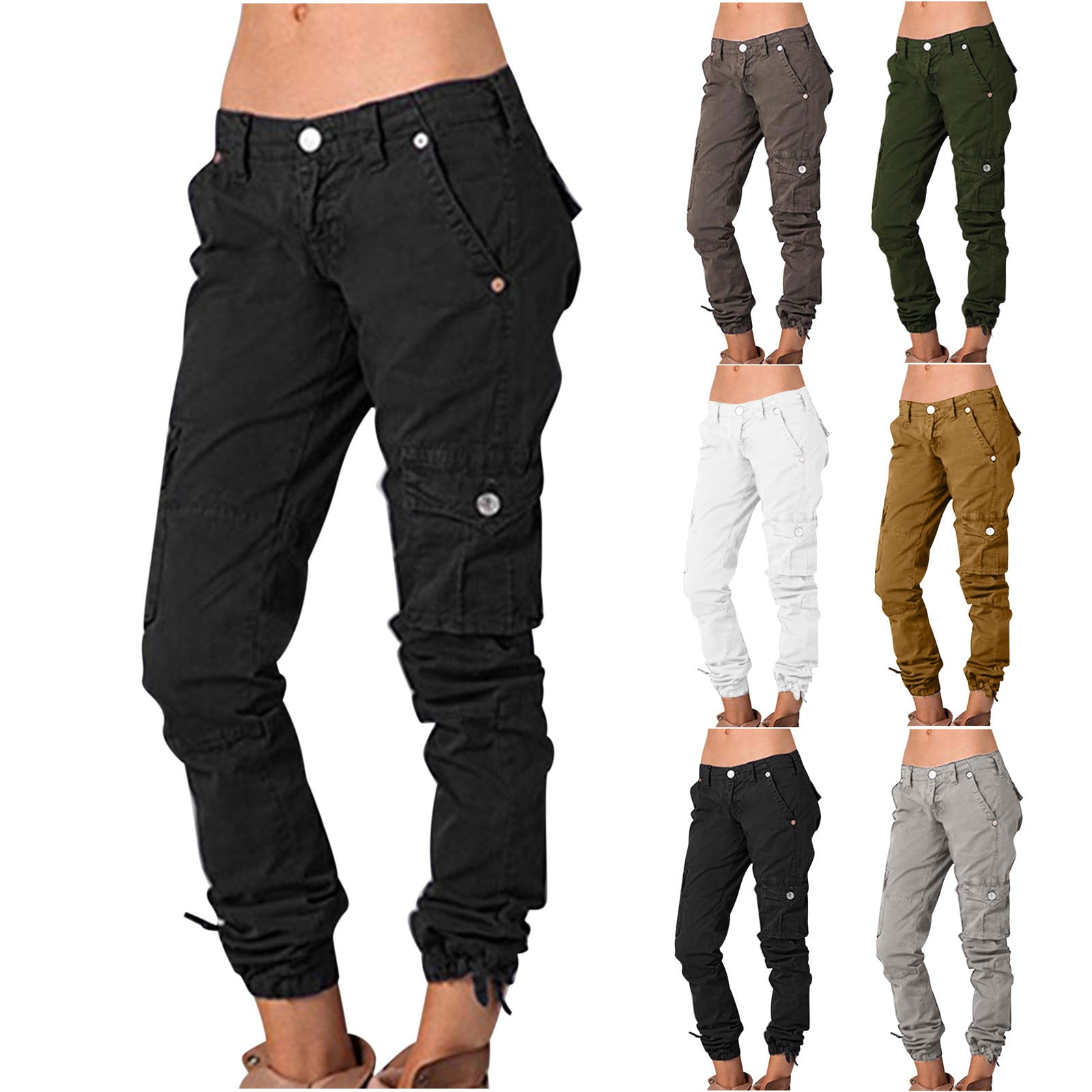 Luxus Women Cargo Pants Ebenbild