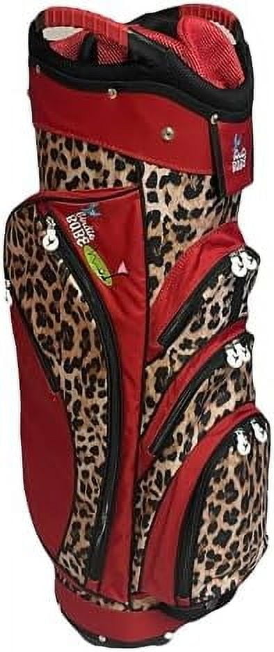 Womens Cart Golf Bag Red Leopard - Walmart.com