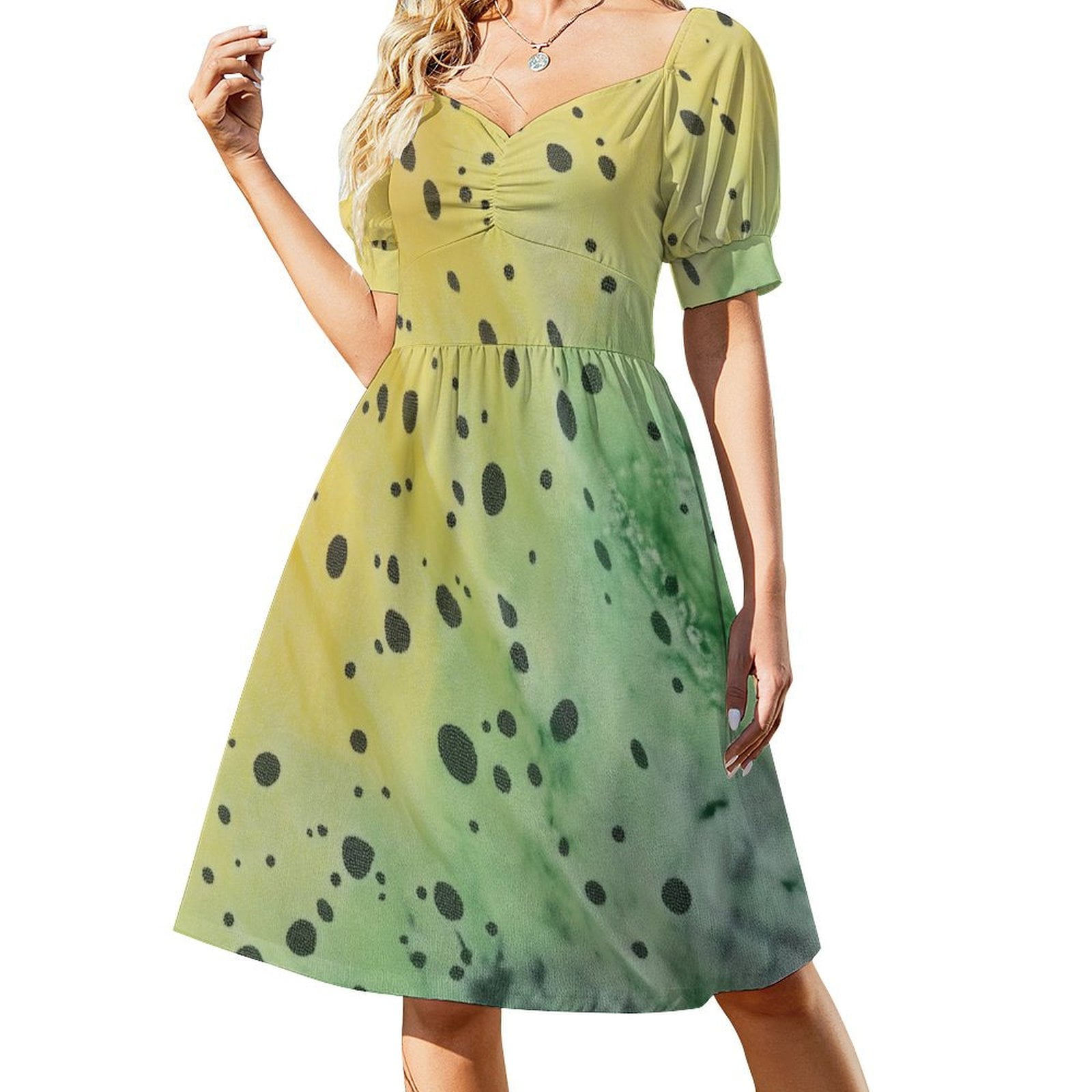 Womens Casual Dresses Colorful Tie Dye Vortex Short Sleeve Dress Summer Dresses for Women 2025 ...