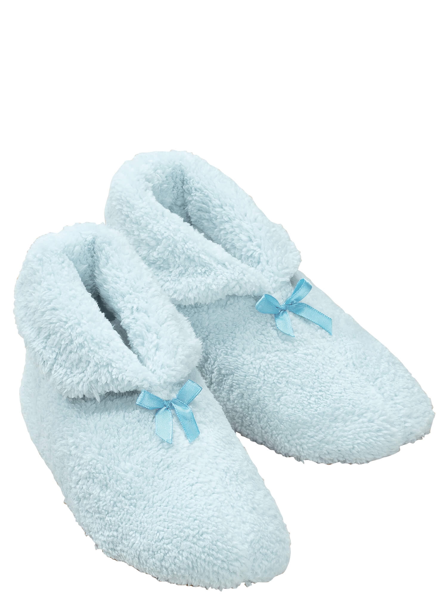 Fox Valley Traders, Womens Chenille Slippers, Size Large, Blue ...