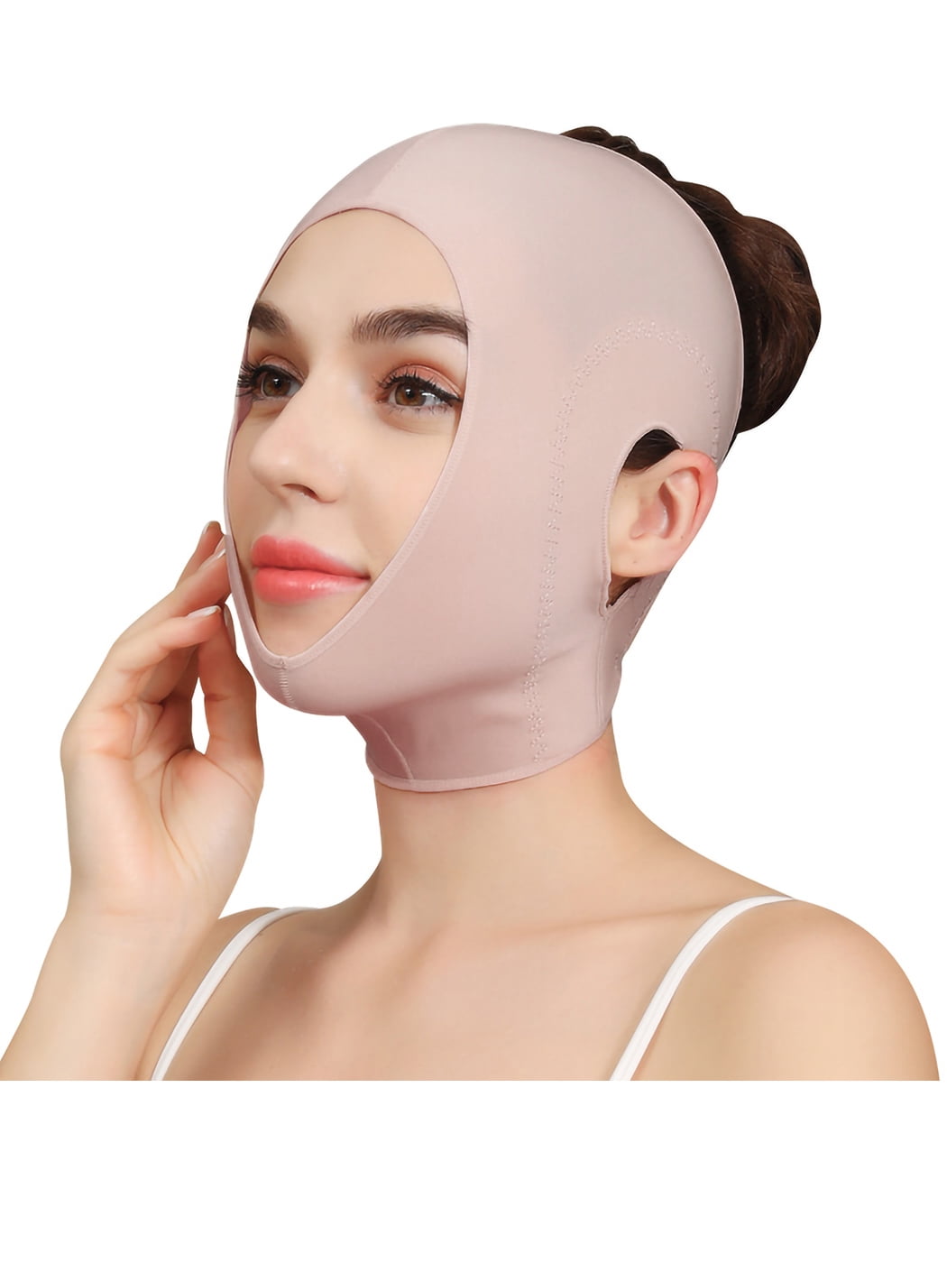 Womens Chin Strap Support Band Neck Bandage post surgical compression ...