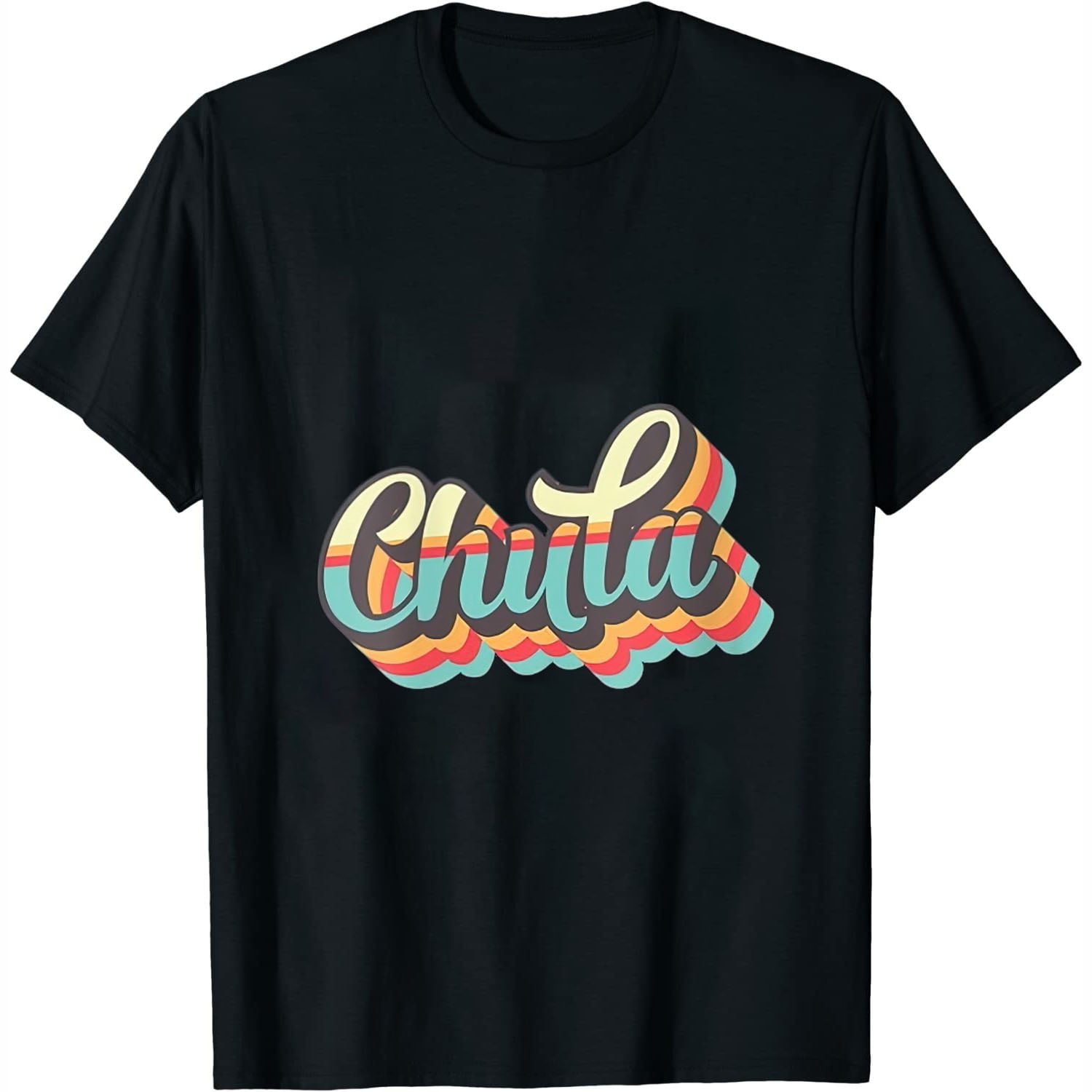 Womens Chula Retro 70s Style Spanish Slang, Chula Mexicana V-Neck T ...