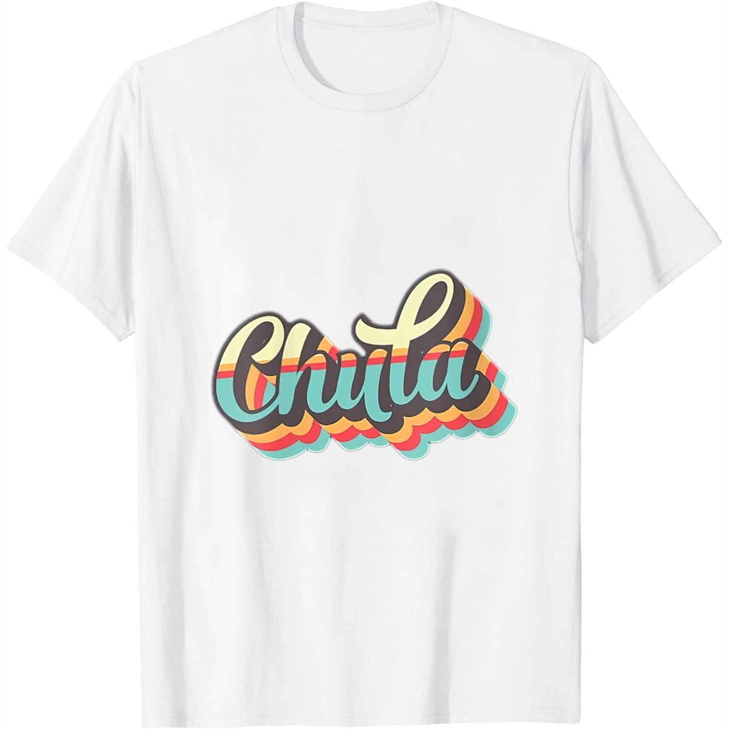 Womens Chula Retro 70s Style Spanish Slang, Chula Mexicana V-Neck T ...