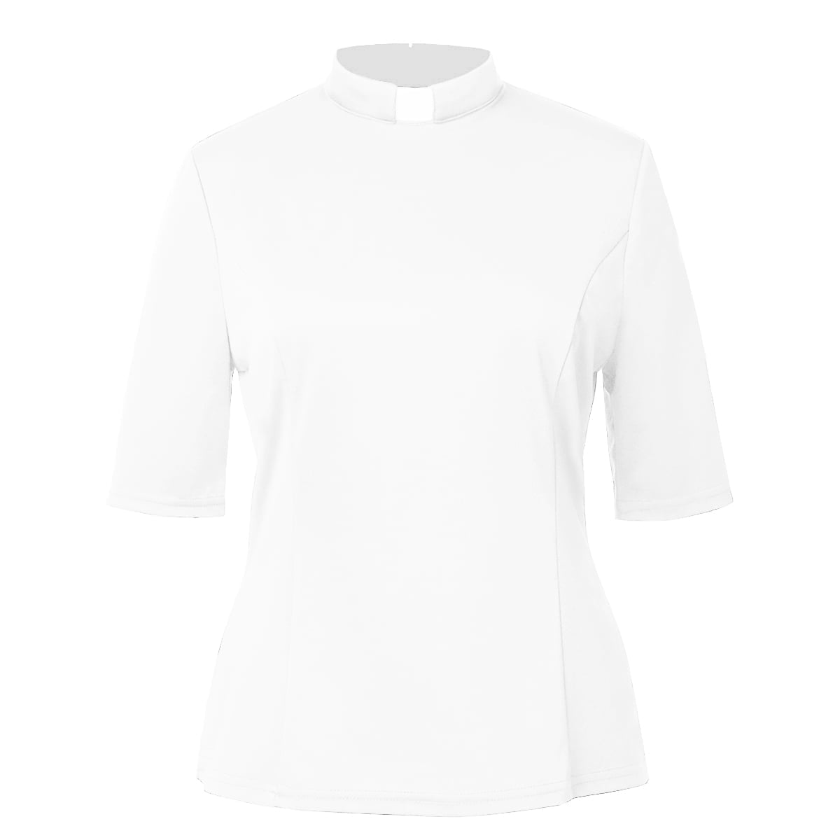 Womens Church Clergy Shirt with Tab Collar Spring/Summer Half Sleeve ...