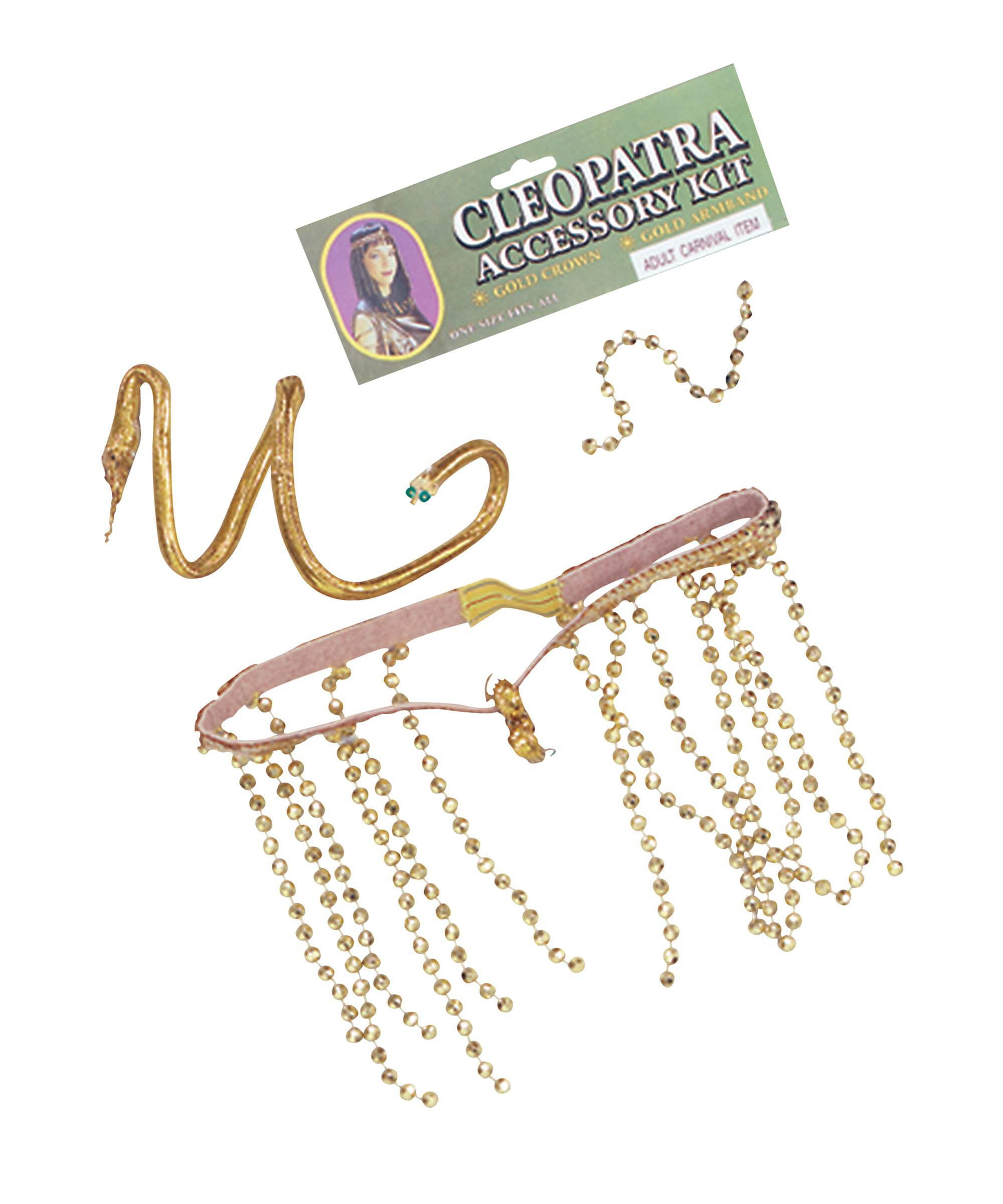 Womens Cleopatra Set Costume Accessories Female Halloween - Walmart.com