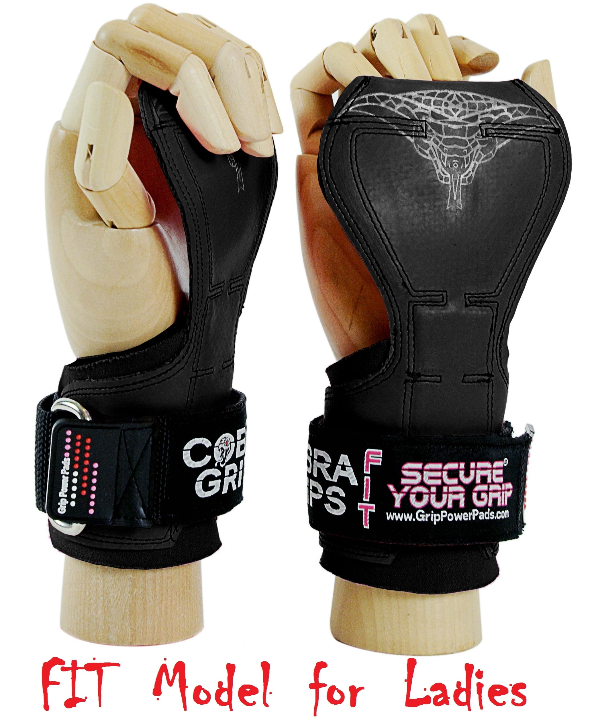 Cobra Grips FIT Weight Lifting Gloves, Power Hooks Alternative, Heavy ...