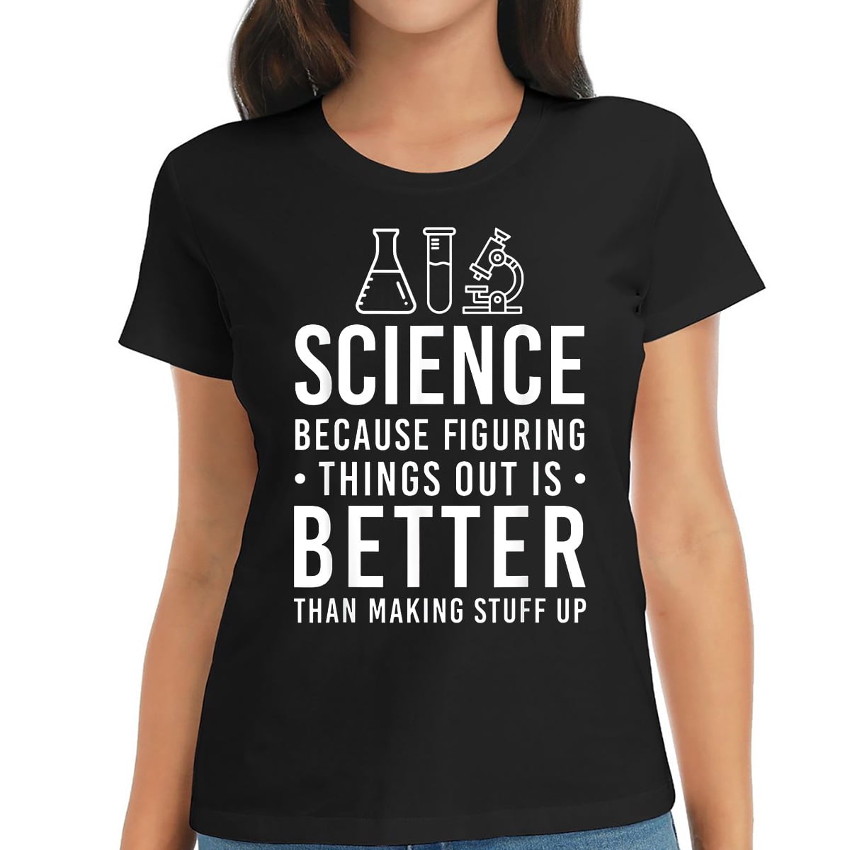 Womens Cool Science Art Men Women Biology Chemistry Science Teacher T ...