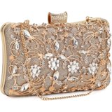 Womens Crystal Evening Clutch Bag Rhinestone Wedding Handbag Purse for ...