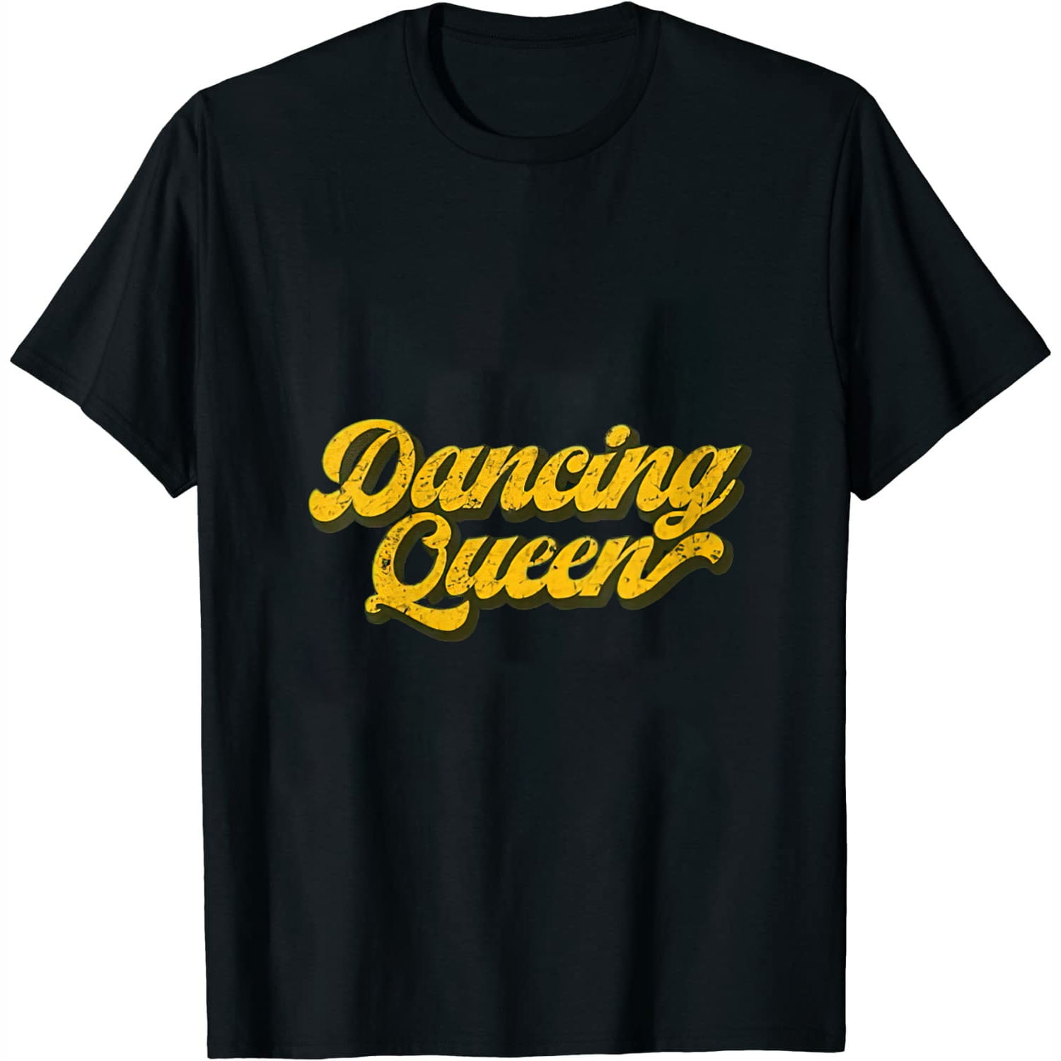 Womens Dancing Queen Shirt Vintage Dancing 70s Design V-Neck T-Shirt ...