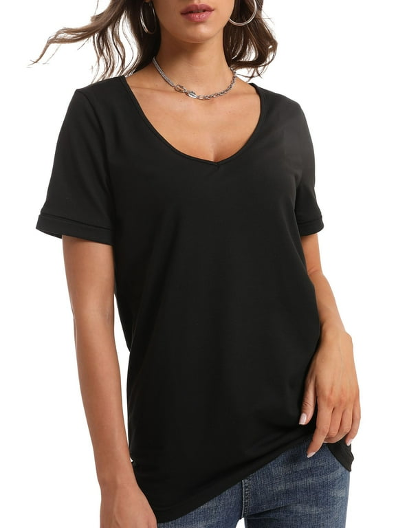 Merqwadd Womens Short Sleeve T-Shirt Y2k Lace Trim Crop Tops Crewneck ...