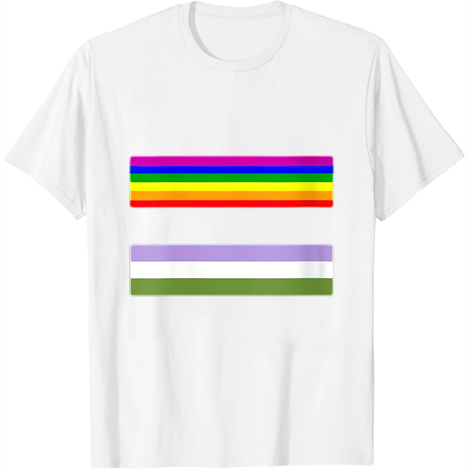 Womens Equal Sign Genderqueer Flag Enby Lesbian Equality Support Round ...
