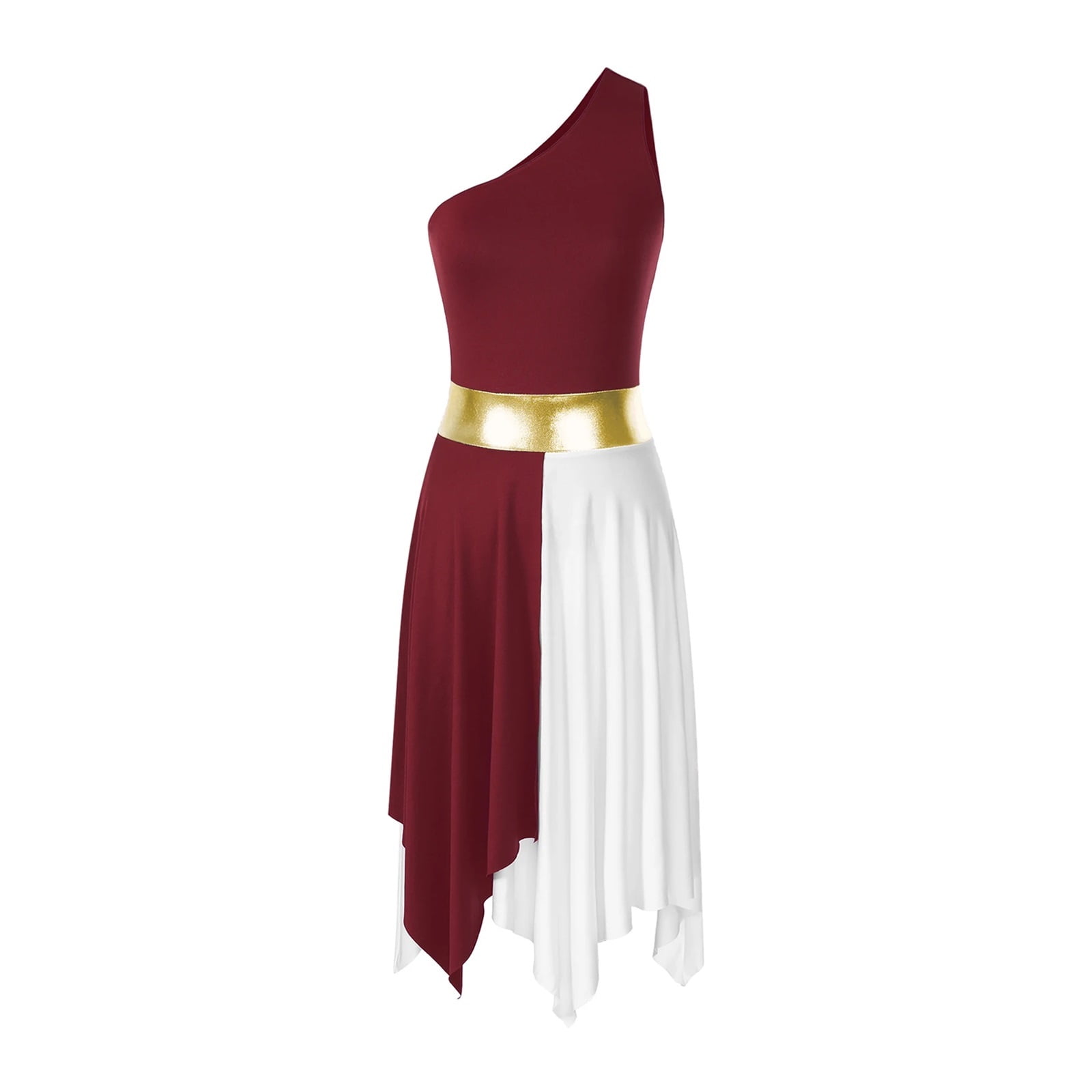 Womens Etiquette Praise Ballet Lyrical Dance Costume Modern Liturgical ...