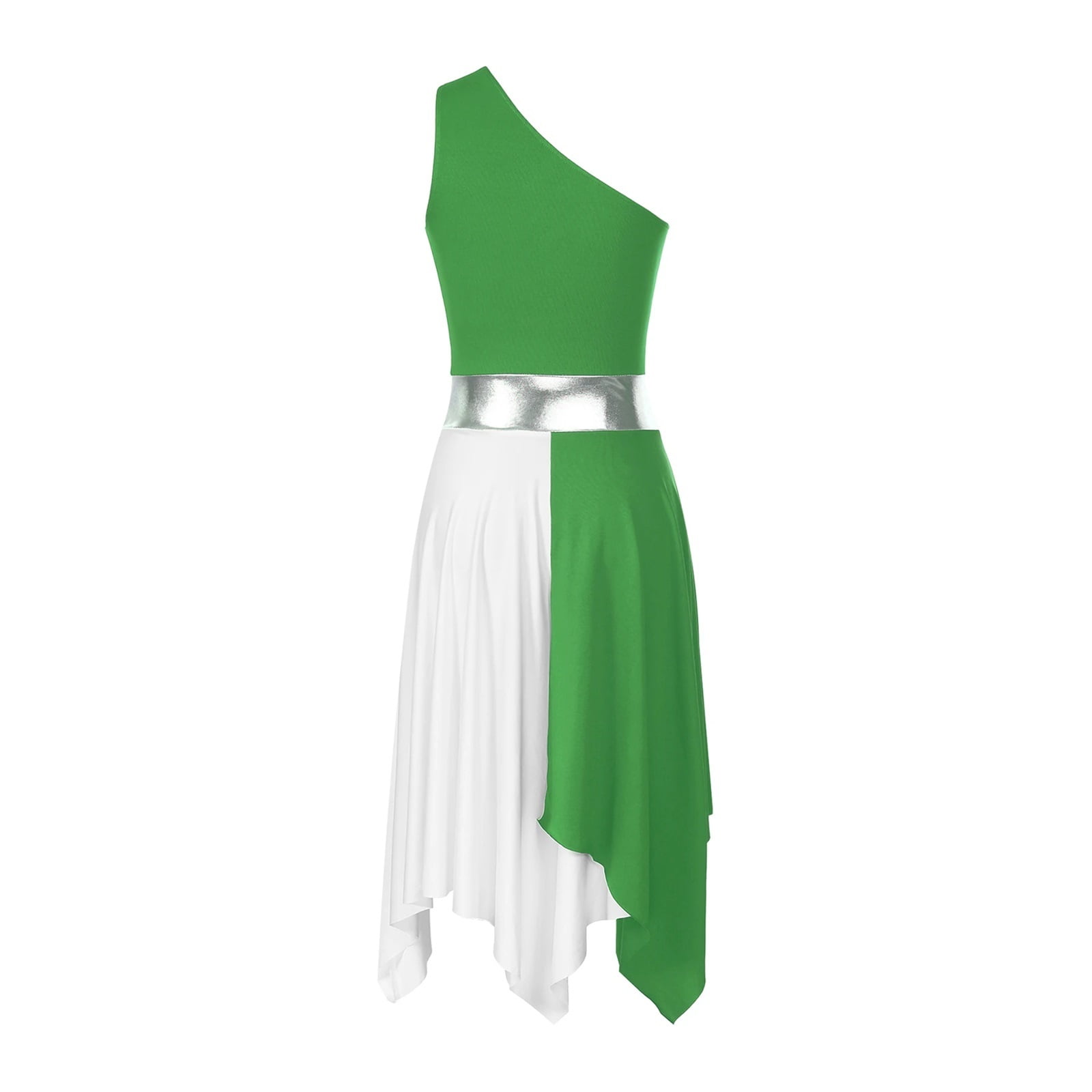 Womens Etiquette Praise Ballet Lyrical Dance Costume Modern Liturgical ...