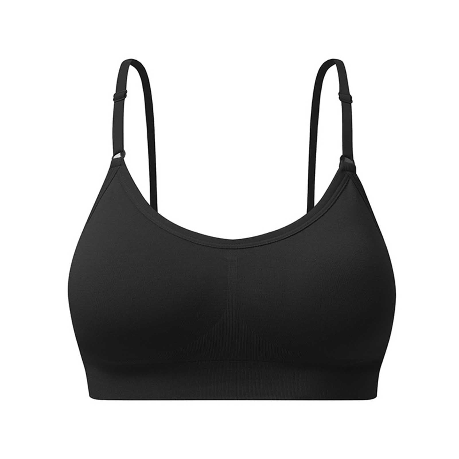 Womens Everyday Bras, Camisole Bralettes for Women Wireless Adjustable ...