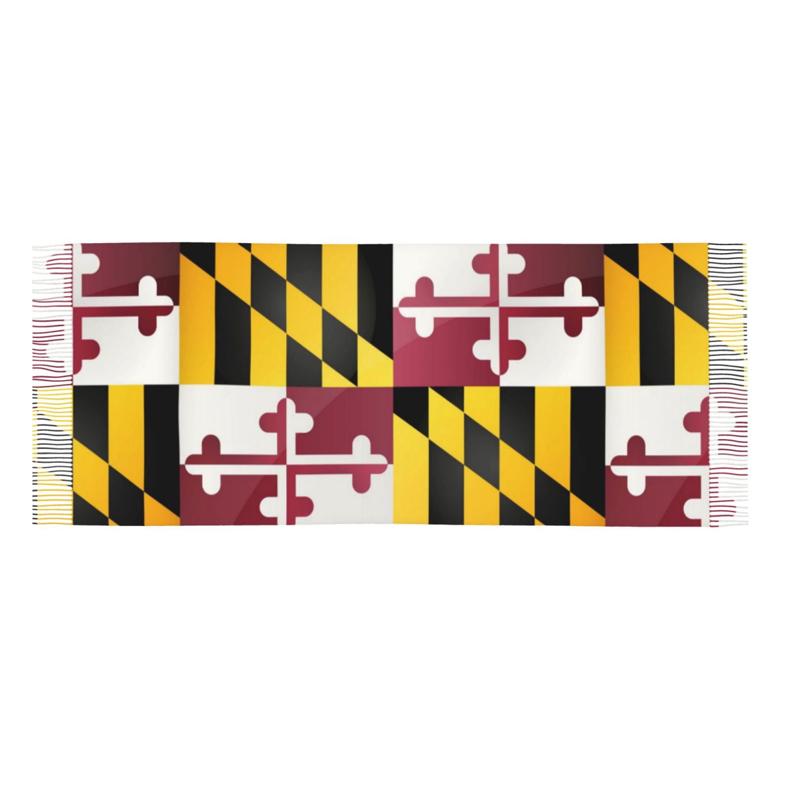 Womens Flag Of Maryland Scarf Shawl Wraps Soft Warm Shawls - Walmart.com