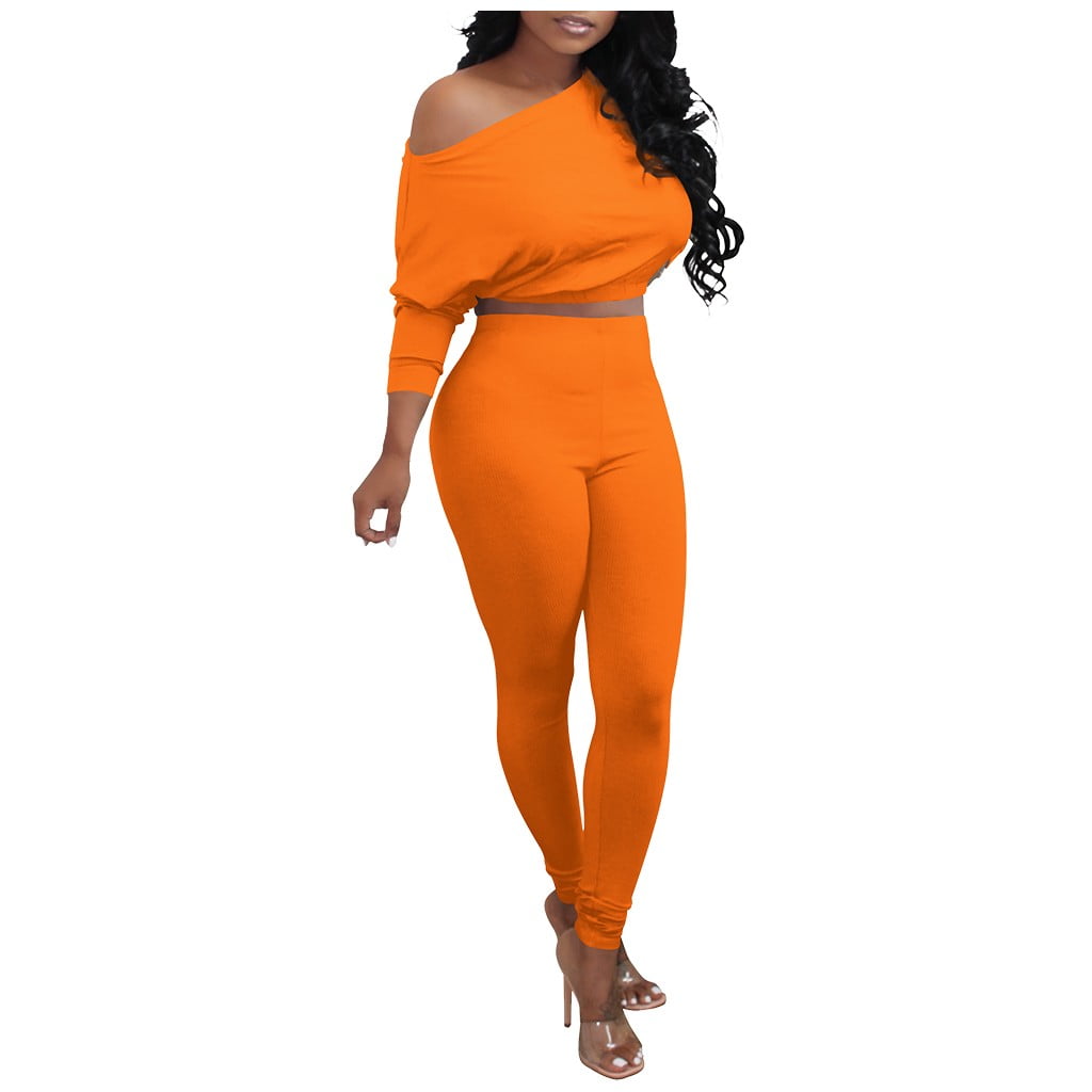 Womens Fleece Lined Leggings Fashion Women Autumn Lady Split 2 Piece ...