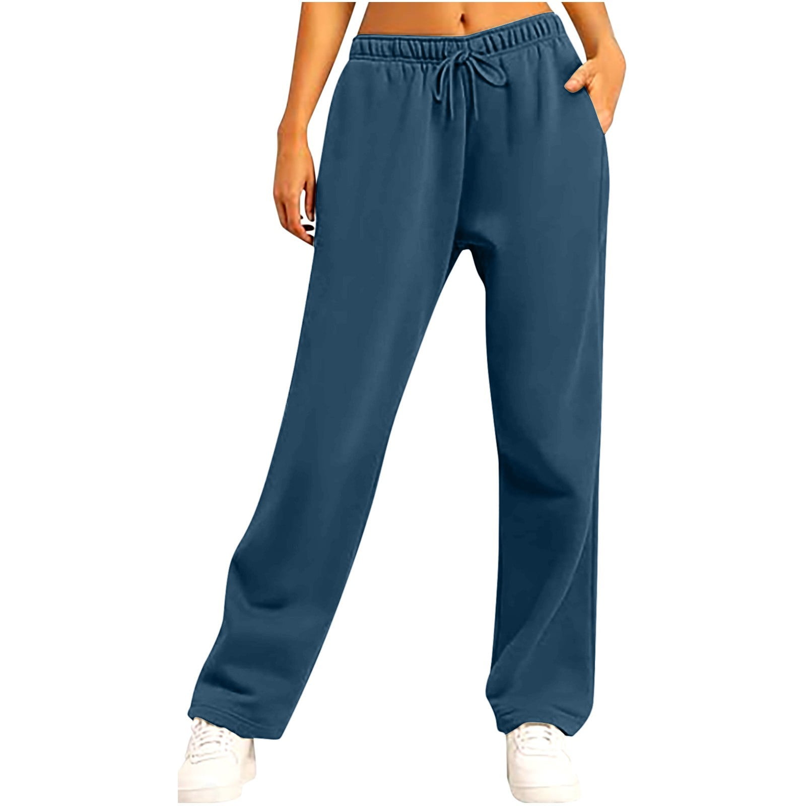 Womens Fleece Pants With Pockets Sweats For Women Sweats For Women ...