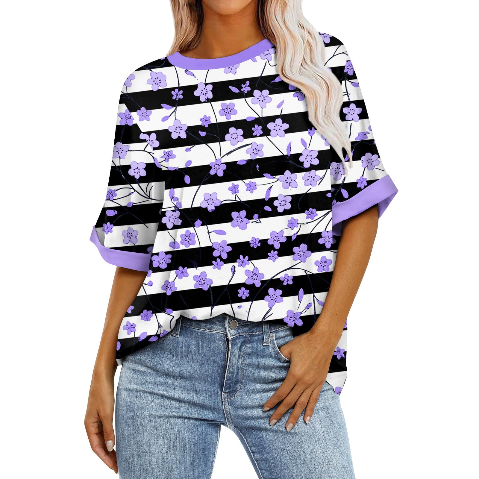 Womens Flowy Summer Tops - Walmart.com