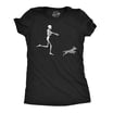 Womens People Give Me The Creeps Skeleton T Shirt Funny Halloween Scary ...