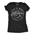 Womens Funny T Shirts This Is What 80 and Awesome Looks Like Sarcastic ...