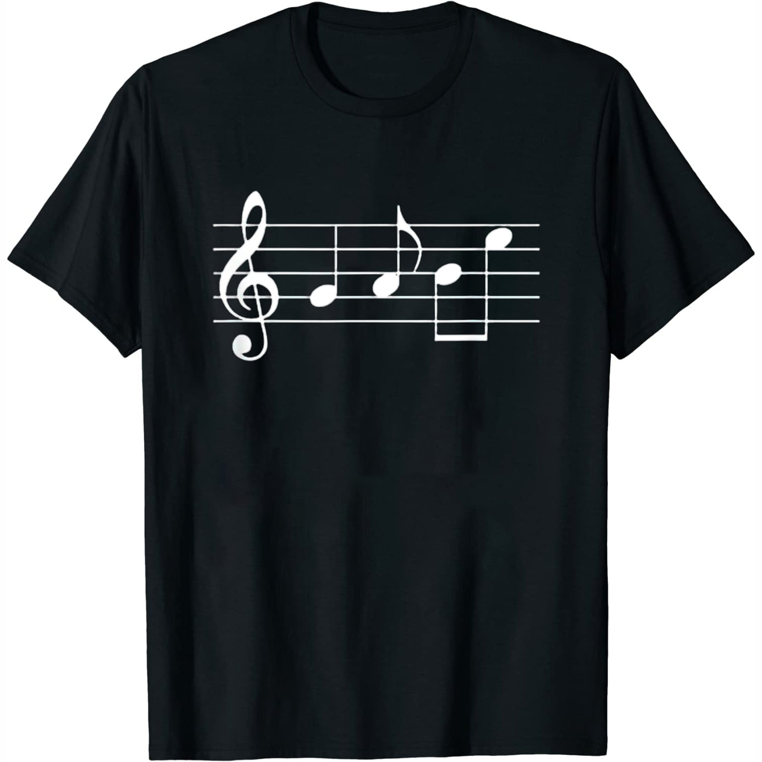 Womens Gabe Musical Notes Tshirt Gabriel In Music Language T Shirt ...