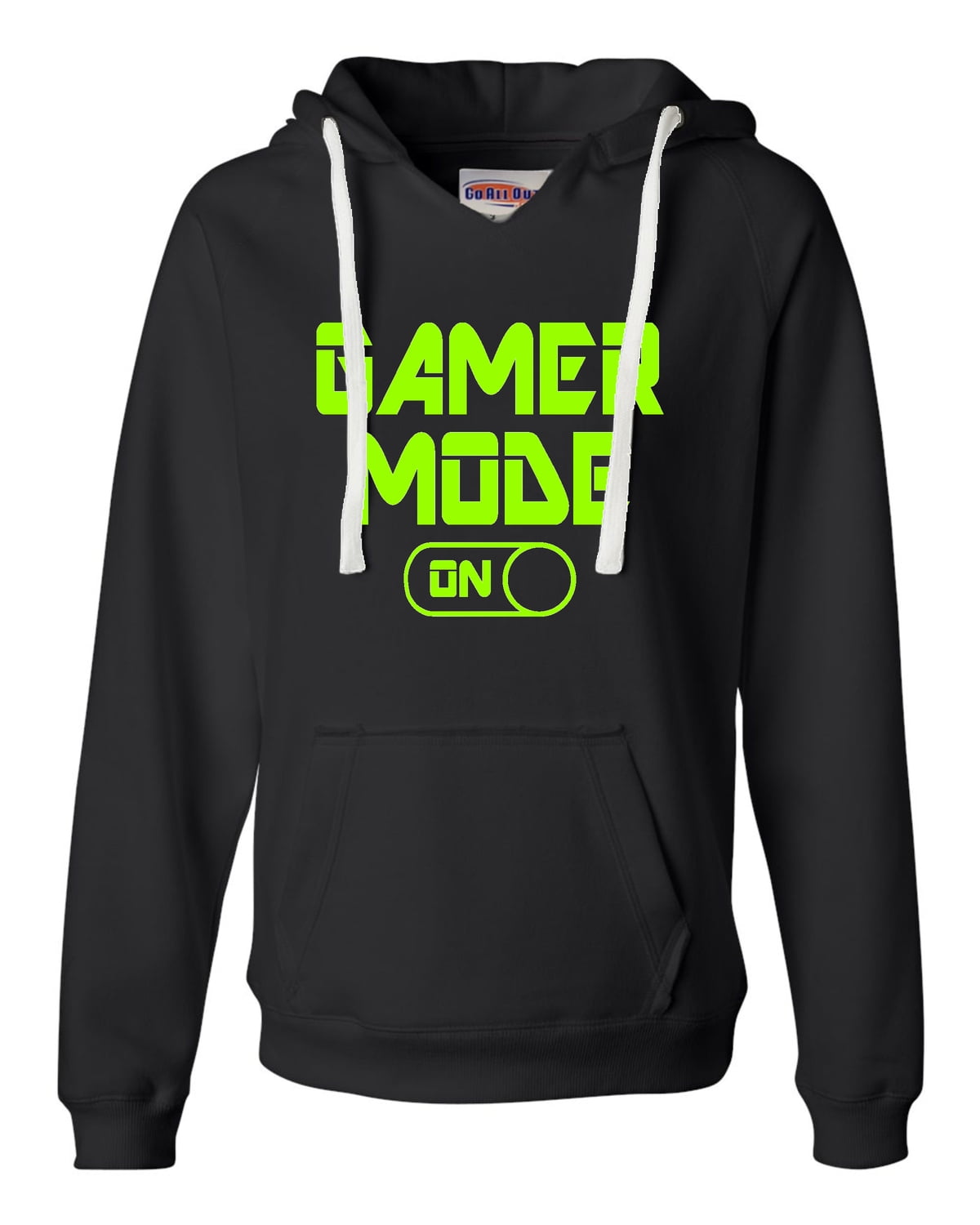 Womens Gamer Mode On Funny Gaming Deluxe Soft Hoodie - Walmart.com