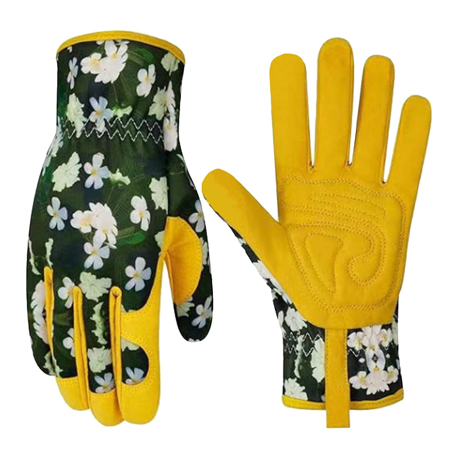 Womens Gardening Weeding Working Gloves, Leather Garden Glove for Women ...