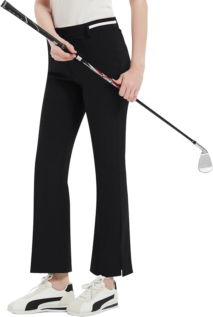 Womens Golf Pants with 4 Pockets 4-Way Stretch Lightweight Quick Dry ...