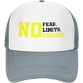 Womens Hats Baseball Caps for Cap No Fear No Limits No Excuses Sport ...