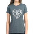 Womens Heart for Paws T-Shirt - Walmart.com